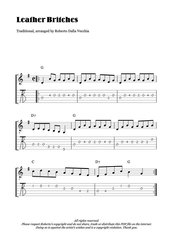 Leather Britches – Roberto Dalla Vecchia